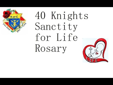 Knights of Columbus 40 days for Sanctity of Life day 8 - YouTube