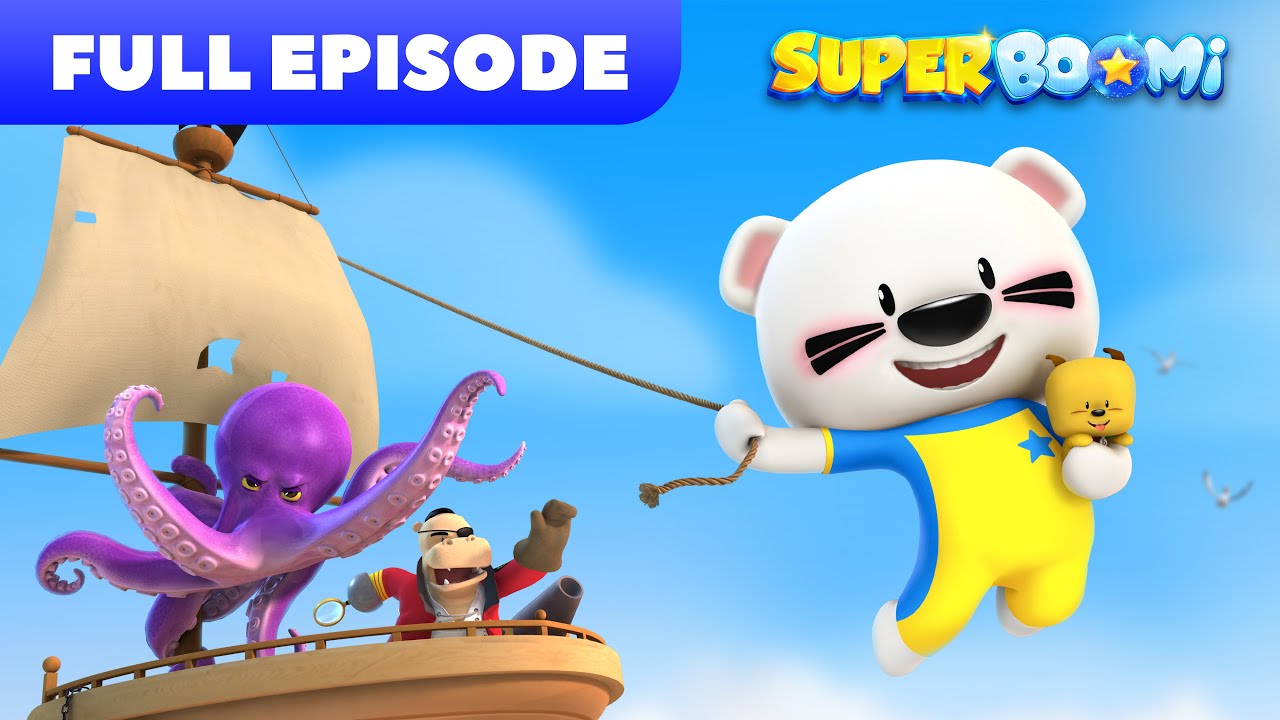 BOOMi Bear "Pirate Treasure" Cartoon Mini Movie by UP Studios - YouTube