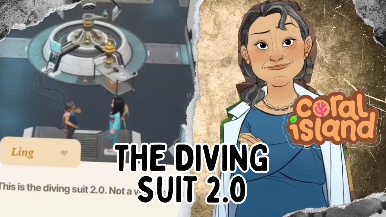 Coral Island - Diving suit 2.0 - YouTube