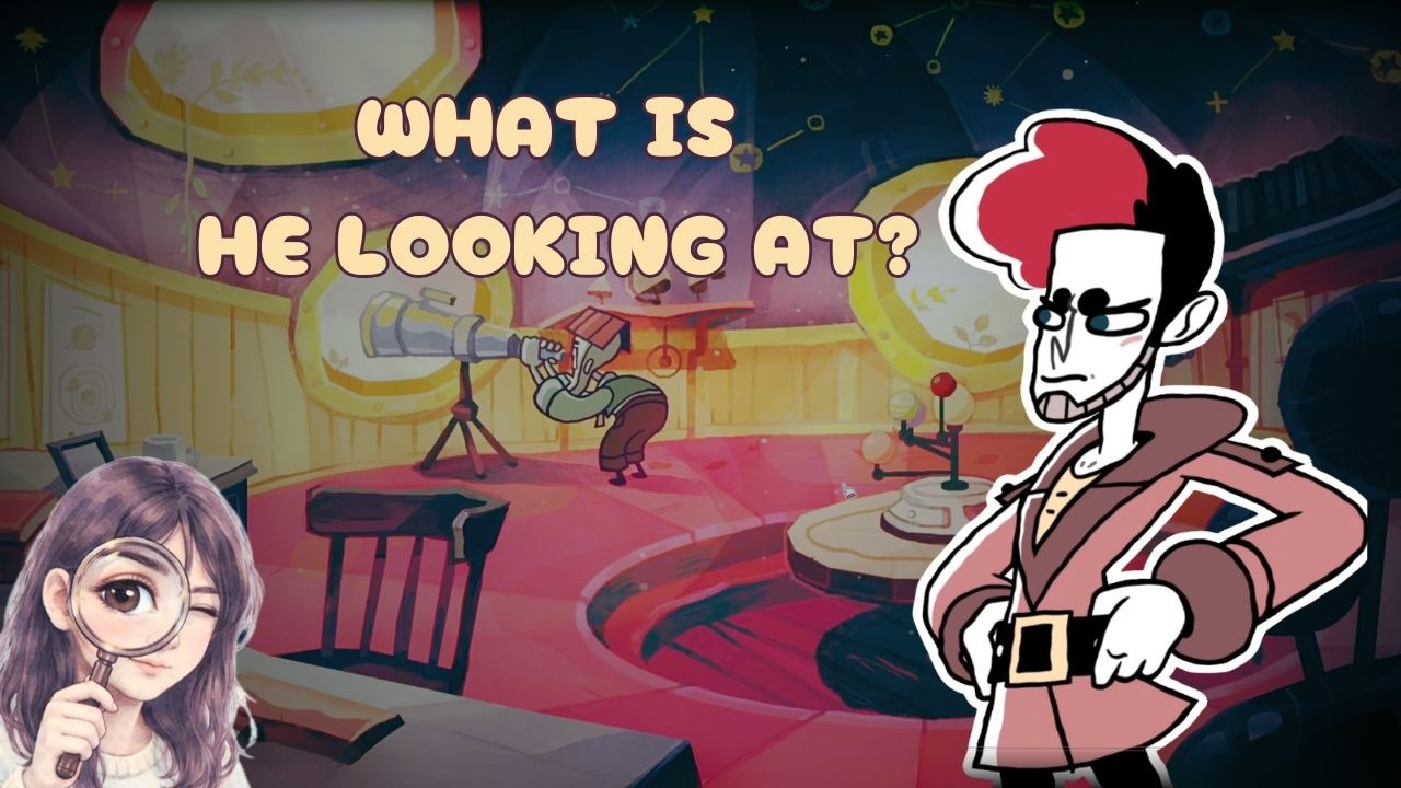 what is he looking at? | Tangle Tower Walkthrough | Part 4 - YouTube