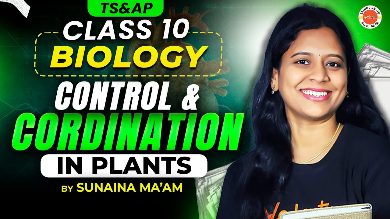 Control & Coordination in Plants 🌿 | Class 10 Biology | AP & TS SSC ...