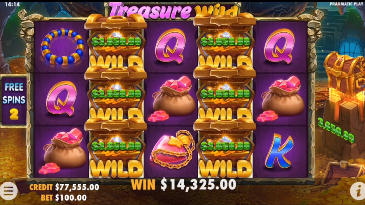 TREASURE WILD!! HUGE WIN!! PRAGMATIC PLAY!! ️ ️ @SLOTKINGDOM - YouTube
