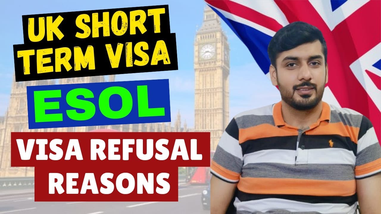 UK Short Term Study Visa Refusal Reasons | ESOL Visa - YouTube