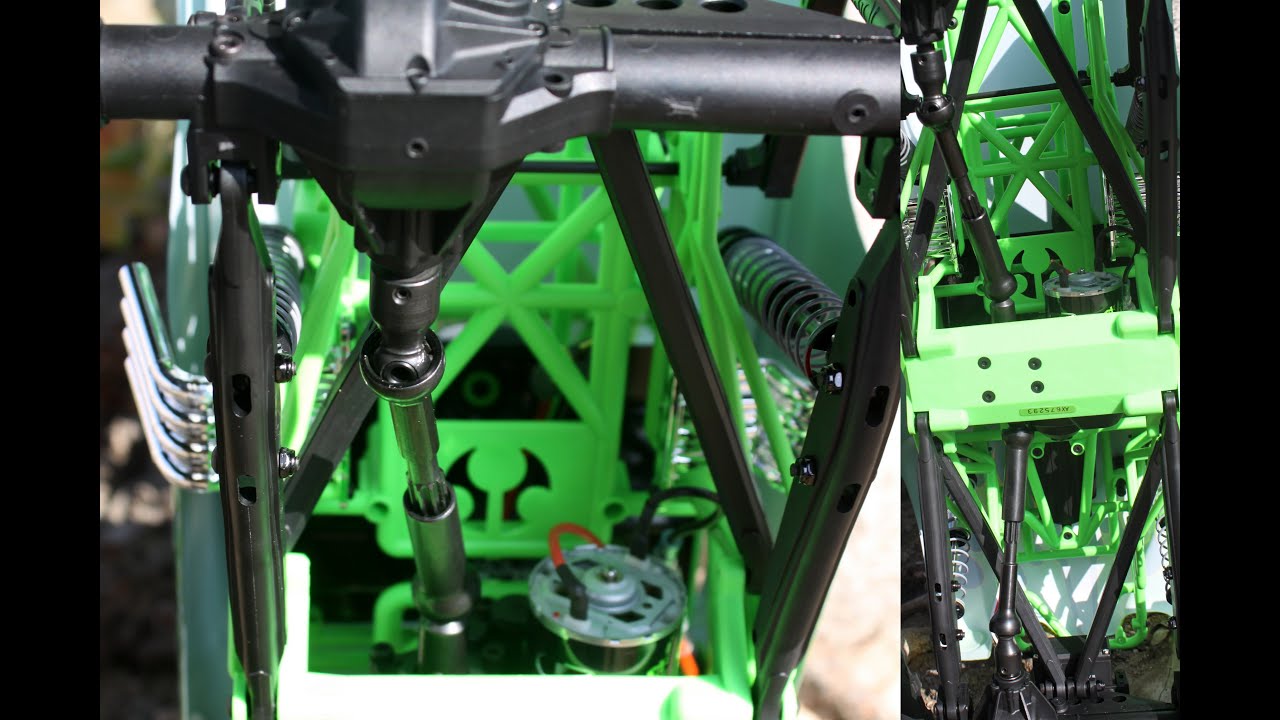 MIPtech - # 16200 Build Video, Xduty Center Drive Shafts Axial SMT10 ...