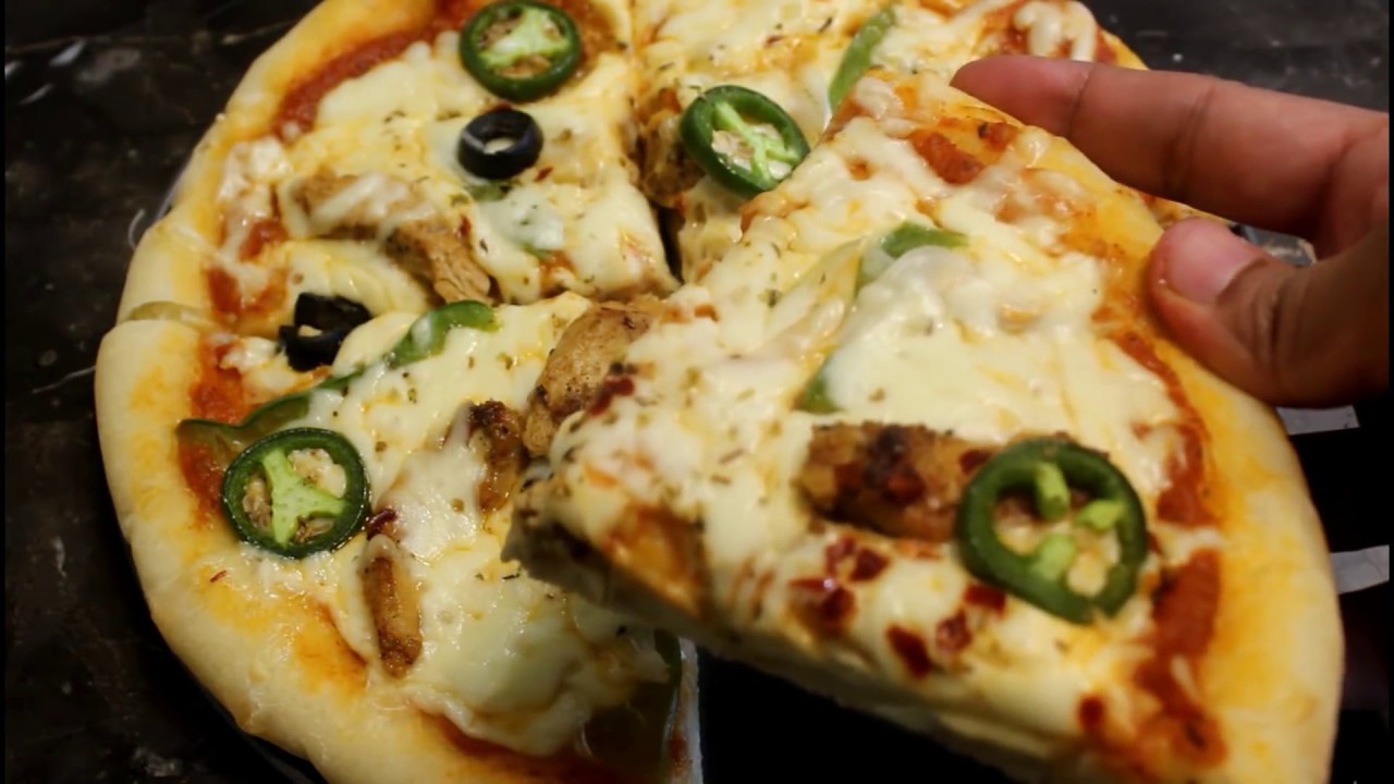 Instant pizza without yeast and oven - how to make pizza in pot - YouTube