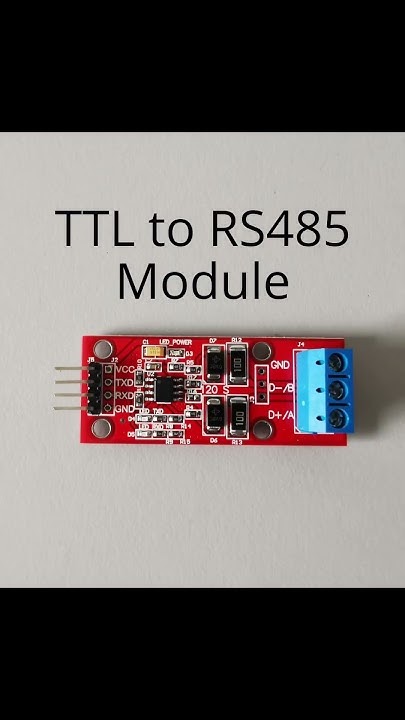 How to Send Data Between Arduino Using RS485 - YouTube