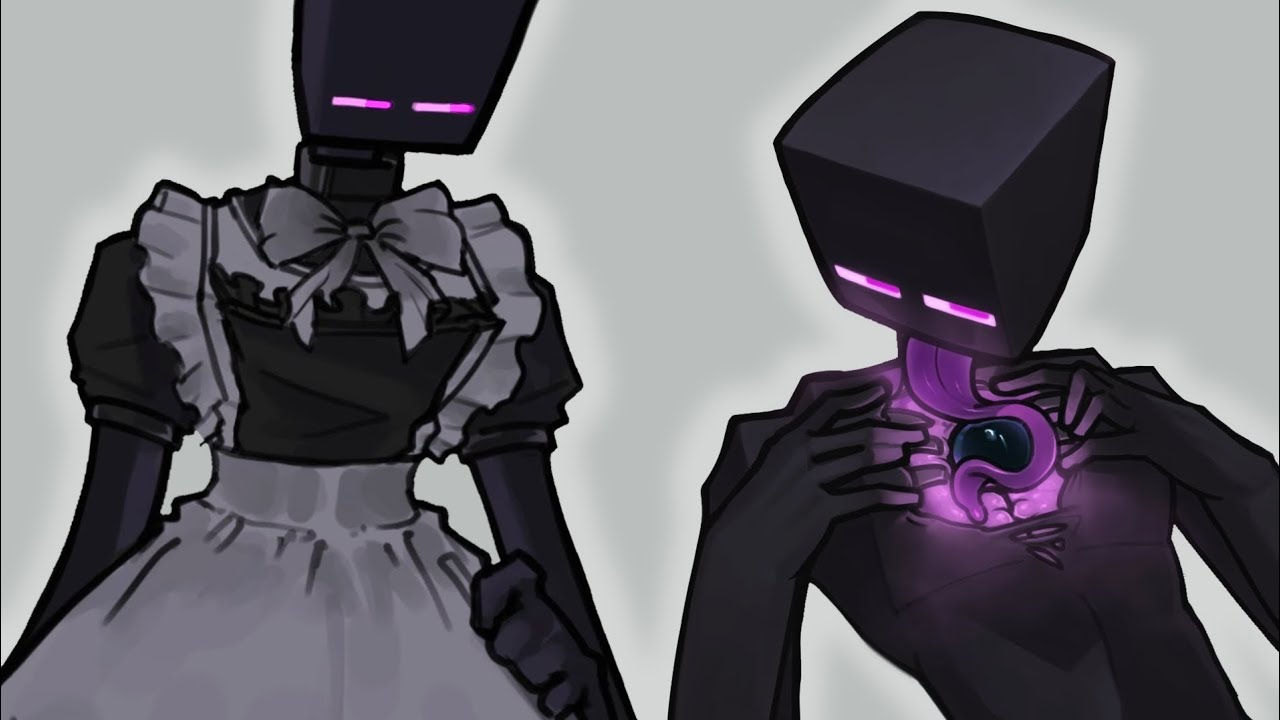 Keeping Warm With Endergirl 💜 My Life with an Endergirl | Minecraft ...