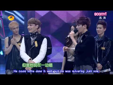 EXO - 130706 Happy Camp 快乐大本营 Part 1 (eng subbed)