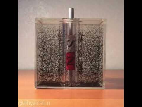 Визуализация магнитного поля - YouTube