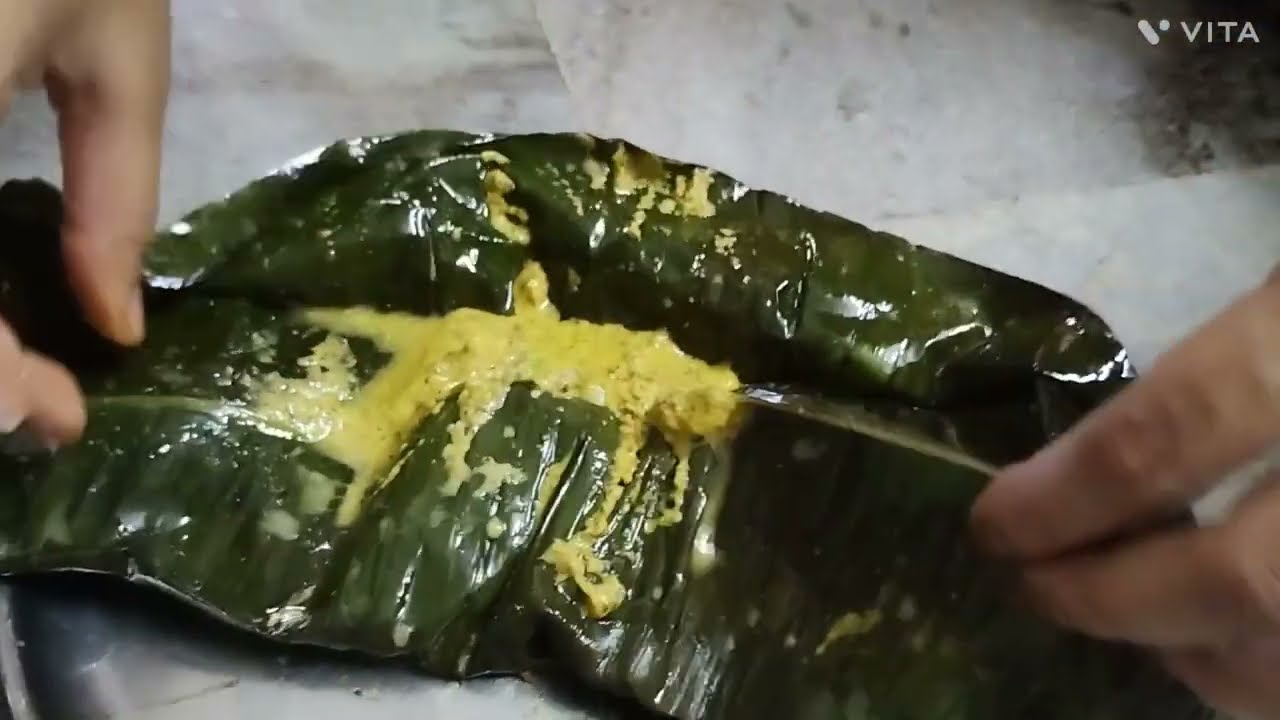 Bhetki Macher Paturi || Making Paturi || Bengali Cuisine || [Food ...
