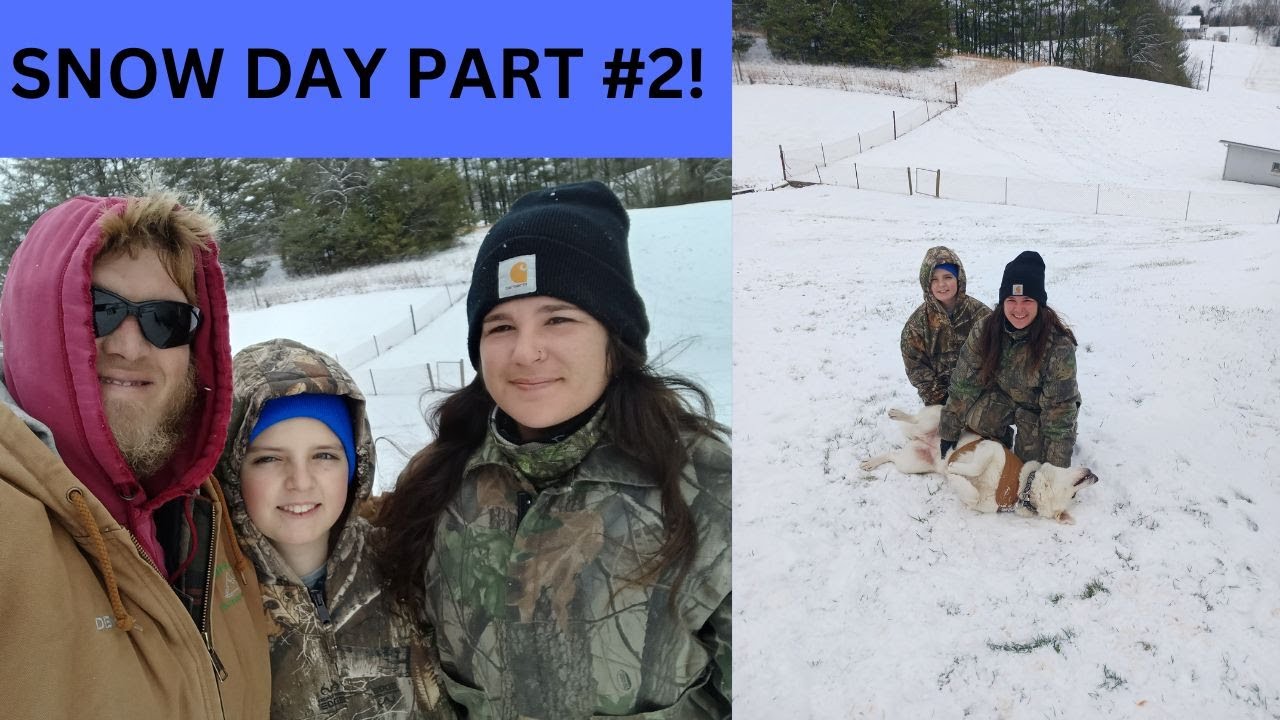 FAMILY SNOW DAY PART 2!! - YouTube