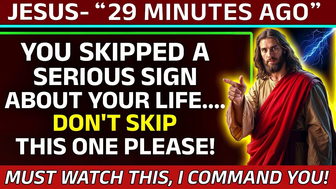 God Says- I COMMAND YOU TO WATCH THIS | God Message Today | God ...