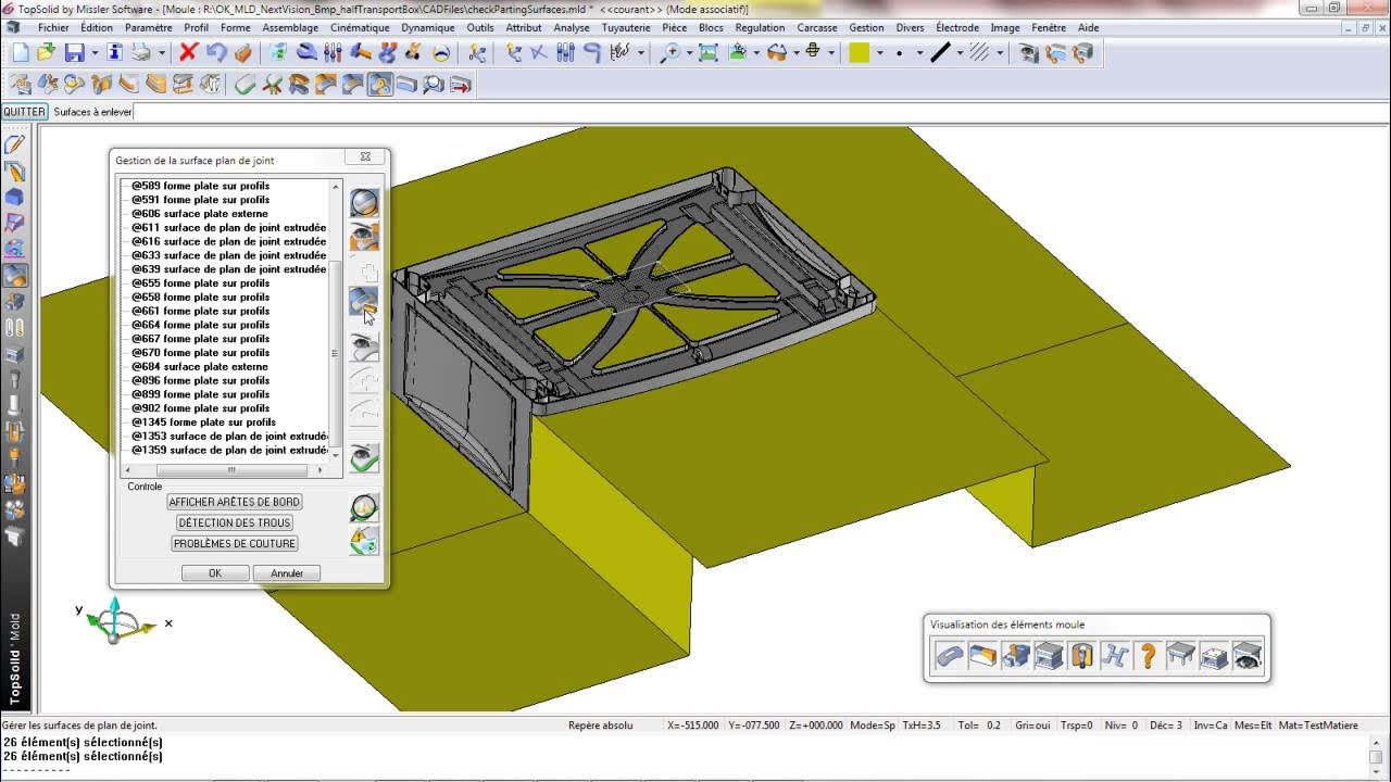 Astuce TopSolid'Mold #135 - YouTube