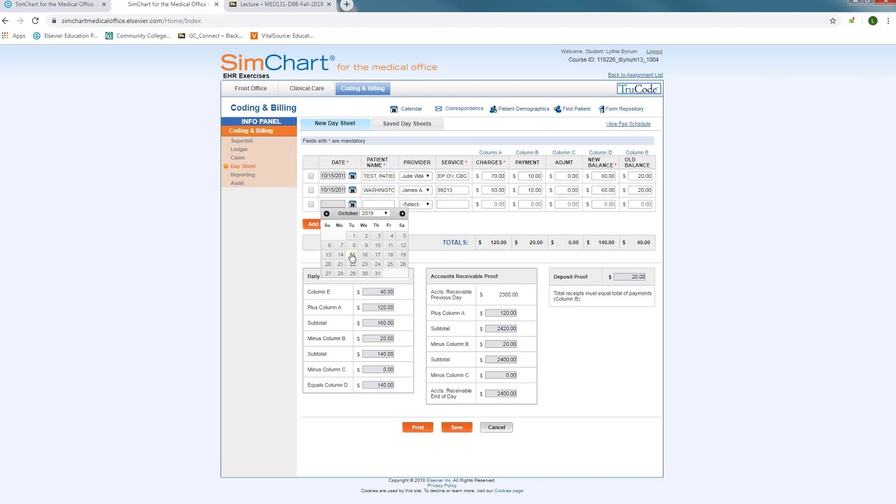 Creating Day Sheets in SCMO - YouTube