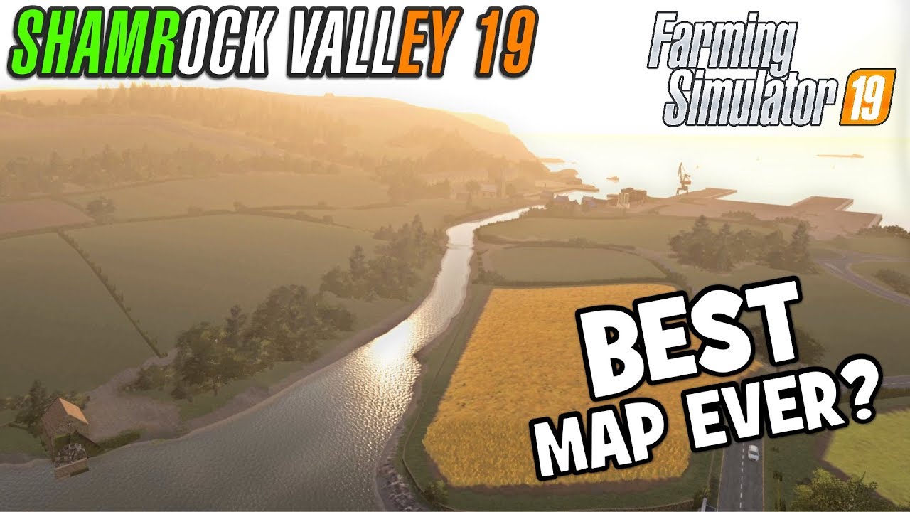 AI TRACTORS, DRIVABLE BOAT, NEW LIGHTING - Shamrock Valley BEST MAP ...