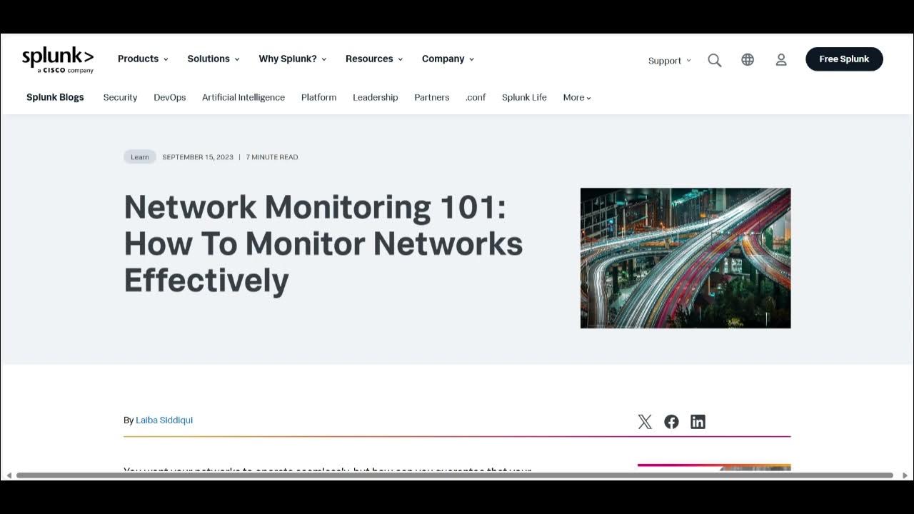 🔥 Splunk Network Monitoring: An Honest Review | Pros and Cons - YouTube