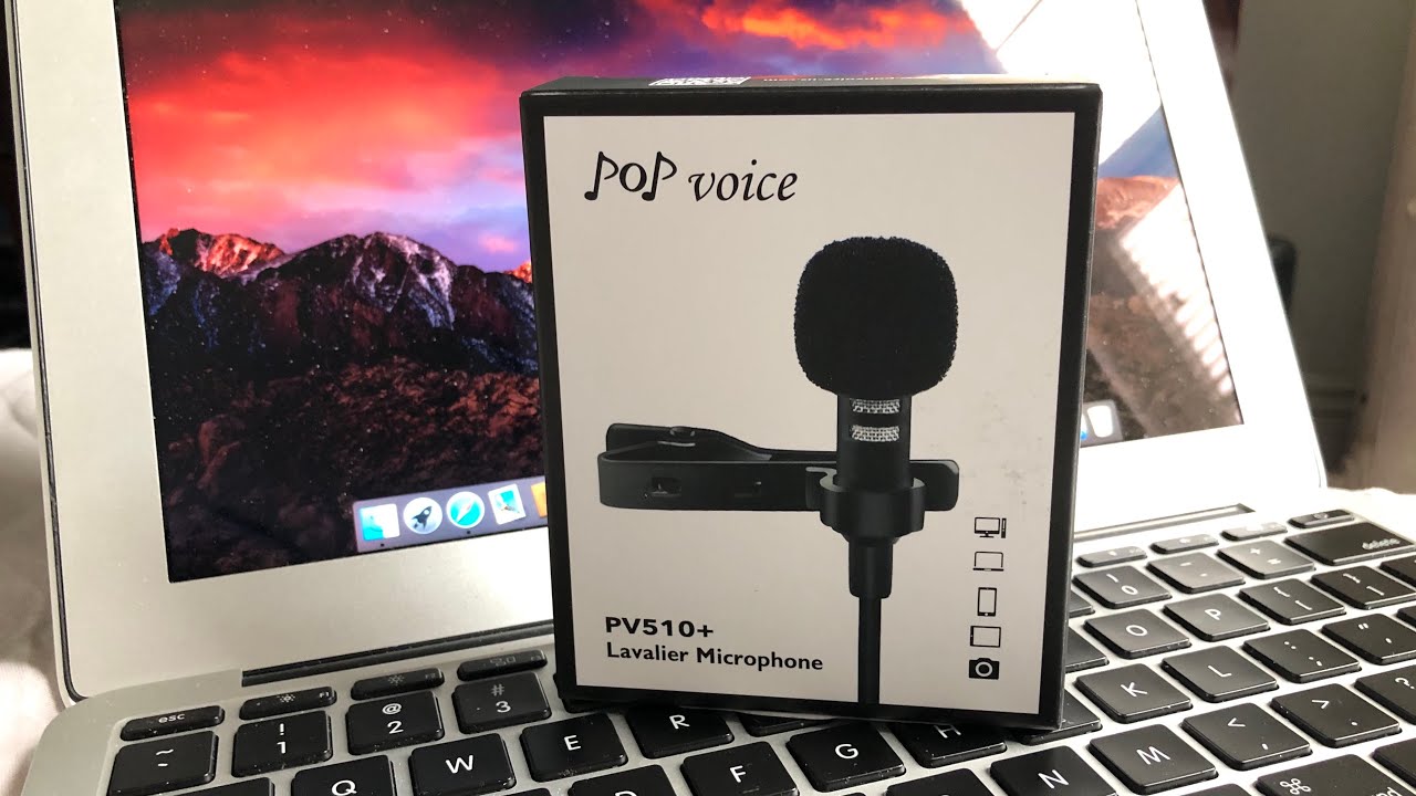 Budget Lavalier Microphone From Pop Voice PV510+ For Your Smartphone ...