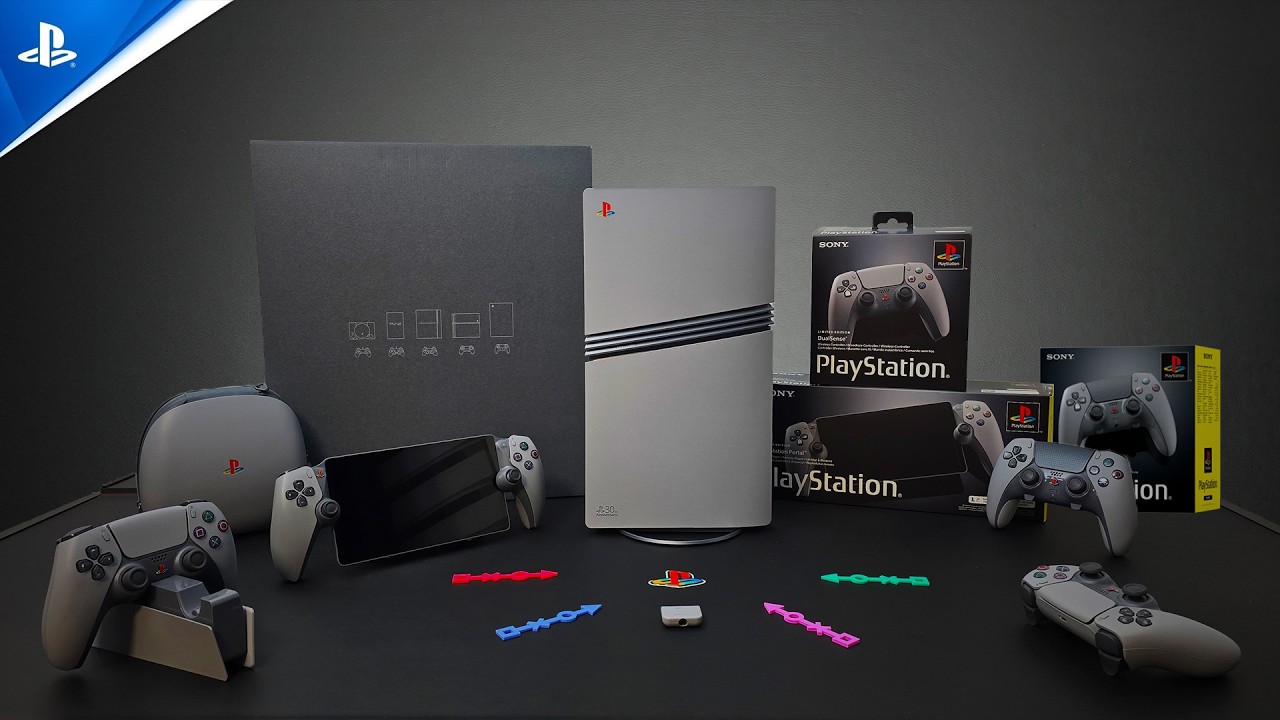 Unboxing Every PlayStation 30th Anniversary Product! - YouTube