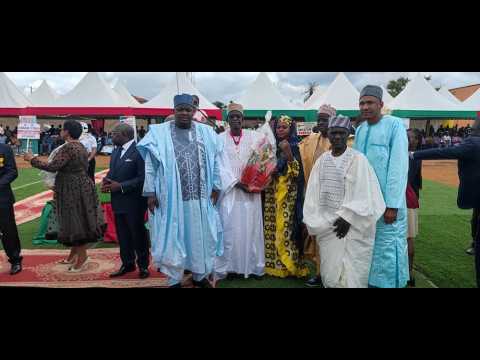 Sp Babadjo Garoua cérémonie des médailles de son excellence, Ousmane, Hamman, Sali. Dit yerima dewa