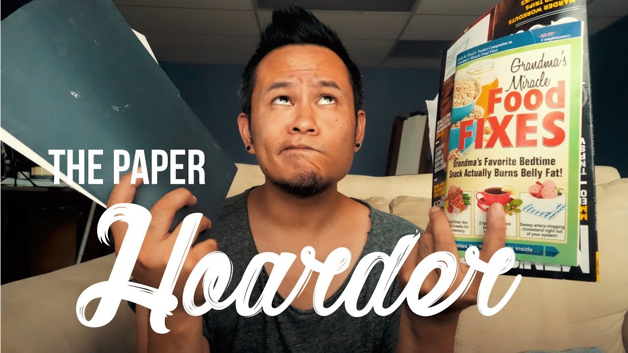The Paper Hoarder: Is Hoarding a Way of Documenting? - YouTube