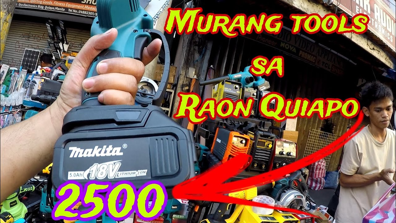Raon Quiapo Murang Tools - YouTube