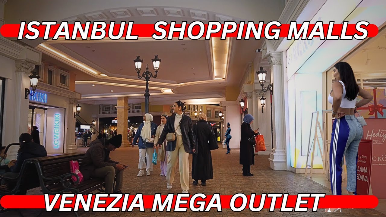 Istanbul Venezia Mega Outlet | Venezia Mall Istanbul | Walking Tour 4K ...