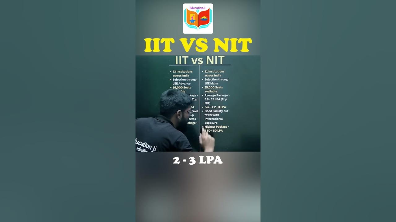 IIT vs NIT: Which is Better for You? - YouTube