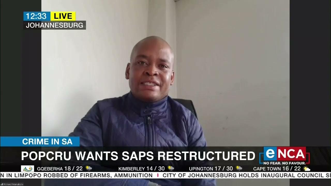 Popcru wants SAPS restructured - YouTube