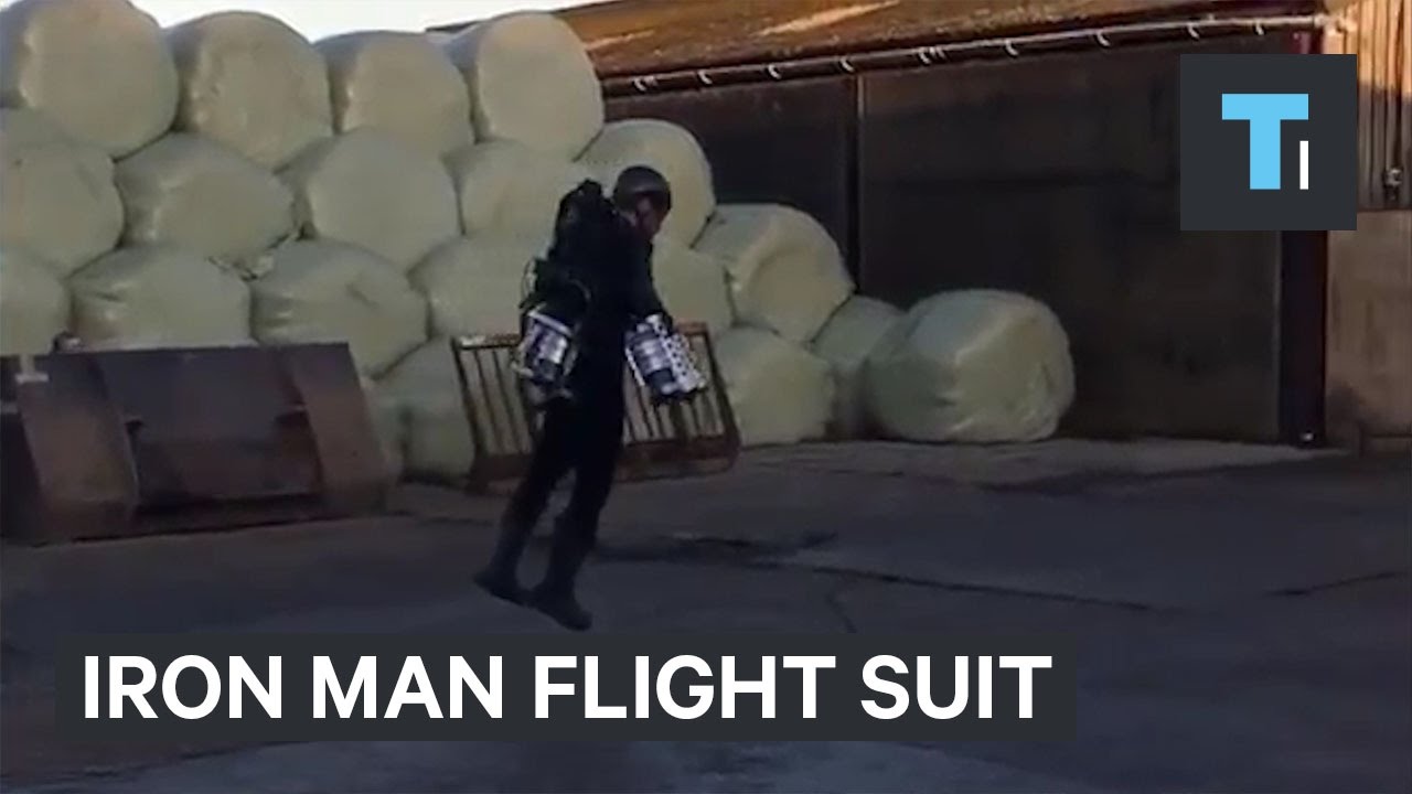 This guy built a real-life Iron Man flight suit - YouTube