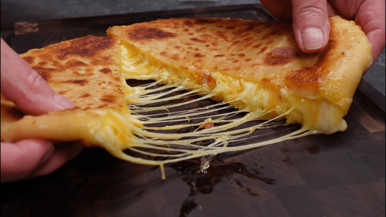 The Best Cheese Pull Ever! 🧀 How to Make a Cheese Potato Bread that'll ...