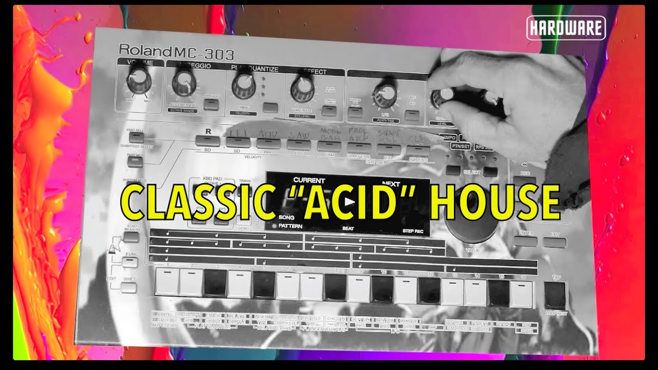 Roland MC 303 acid house - YouTube