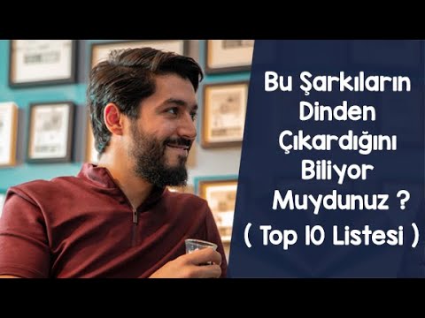 Bu Şarkıların Dinden Çıkardığını Biliyor Muydunuz ? | ( TOP 10 LİSTESİ ) - ONUR KAPLAN