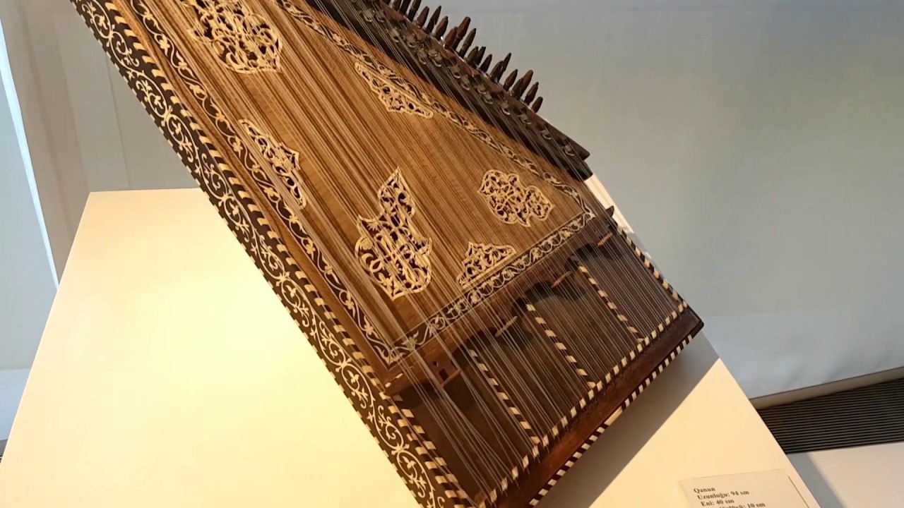The sound of an old Azerbaijan music instrument Qanun/Ganun - YouTube