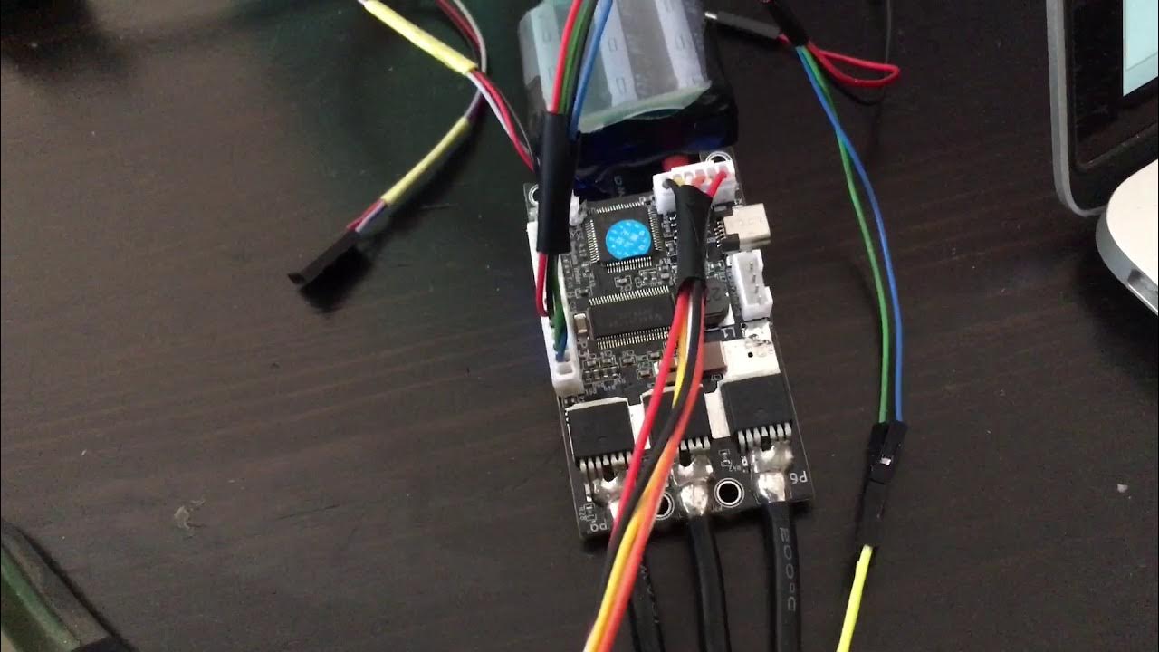 ESP32 VESC BLDC motor Control - YouTube