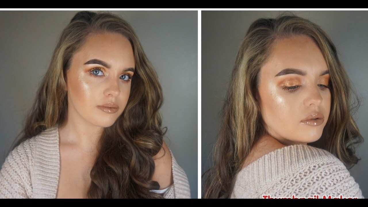 How to get dewy, glowy WET looking skin - YouTube