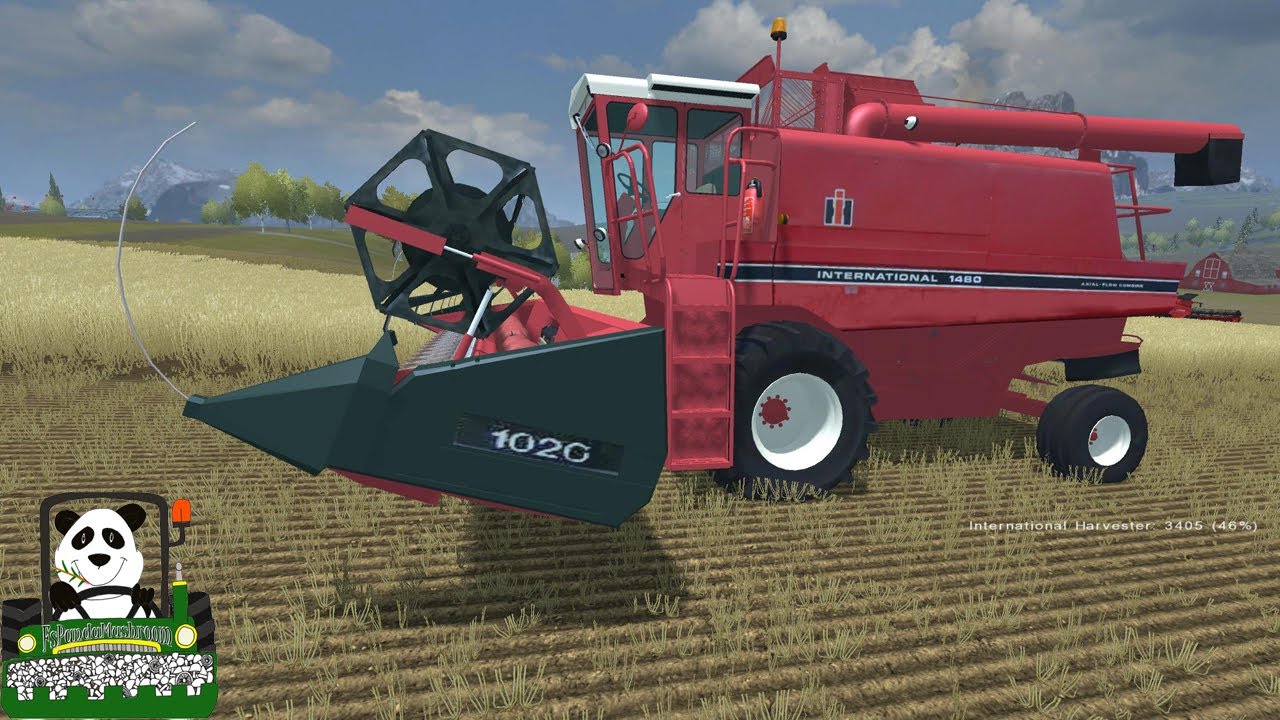 Farming Simulator 2013 Mod Review International Harvester 1480 v 1 1 MP ...