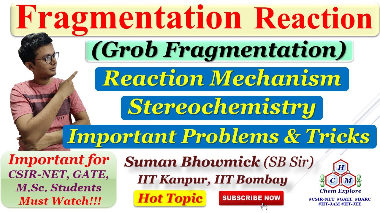 Fragmentation Reaction | Grob Fragmentation | Mechanism | With Problems ...