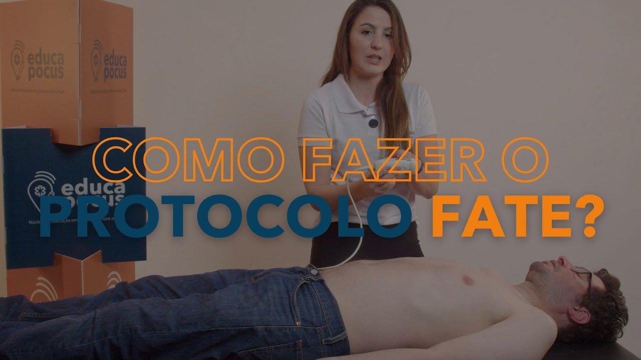 Como fazer o protocolo FATE POCUS com a ajuda da Educapocus? - YouTube
