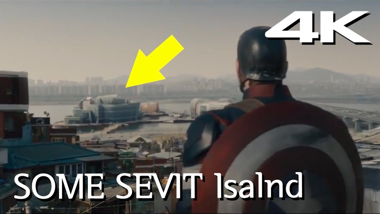 【4K】Walk 'SOME SEVIT' Island on Han River, Seoul, Korea | Avengers ...
