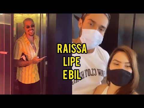 RAISSA BARBOSA REENCONTRA LIPE RIBEIRO E CONHECE EX BBB BIL