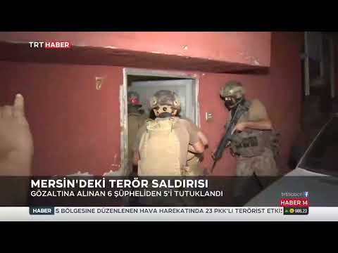 Mersin'in Mezitli ilçesindeki Polisevine yönelik terör saldırısına ilişkin 5 zanlı daha tutuklandı.