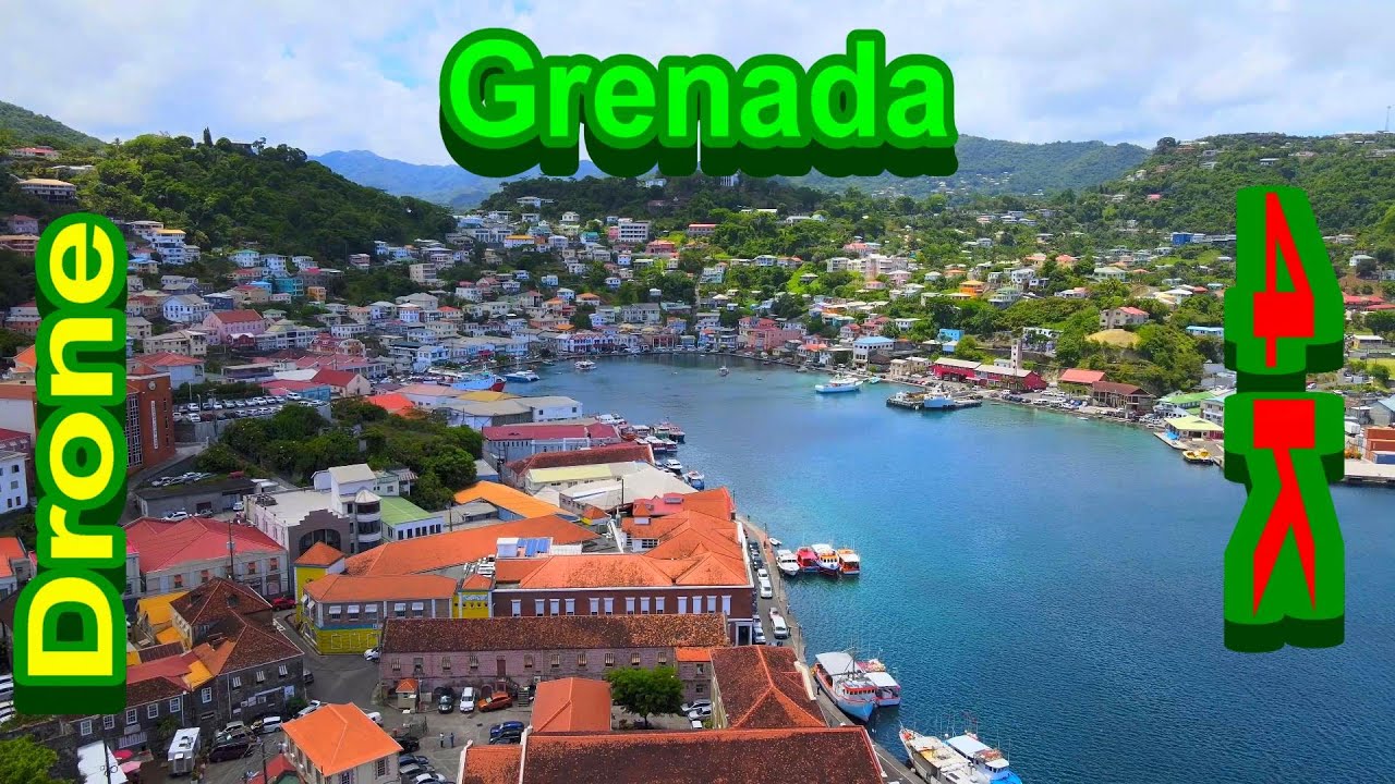 Grenada -Cinematic 4K drone shots of Grenada. - YouTube