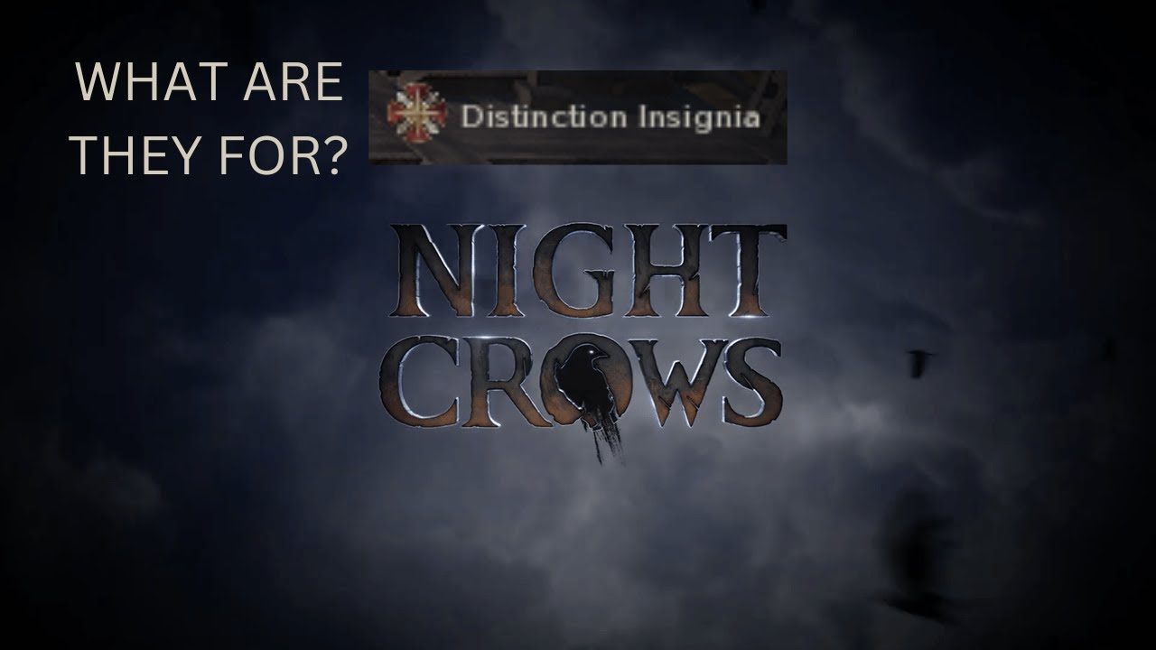 Night Crows - Distinction Insignia #nightcrows - YouTube