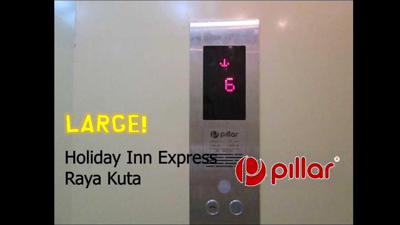 Pillar Service Elevator at Diamond Hotel Kuta, Bali - YouTube