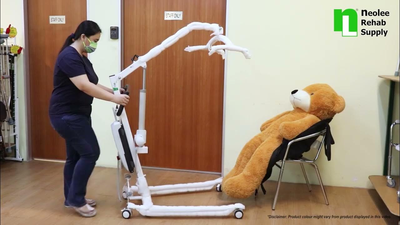 How to set up and use the Patient Hoist (Lifter) - YouTube
