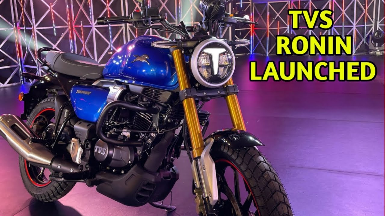 TVS Ronin Bike Launched in India at 1,49,000 Rupess | TVS Ronin ...