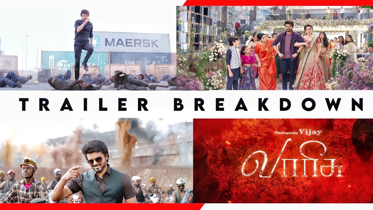 Varisu - Trailer Breakdown | Thalapathy Vijay｜Rashmika | Vamshi | S.Thaman | Mr.FILMIC DECODER ...