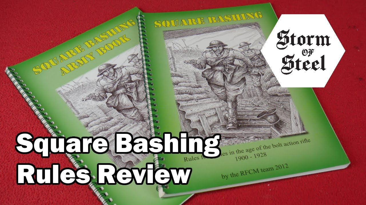 Square Bashing Rules Review | Storm of Steel Wargaming - YouTube