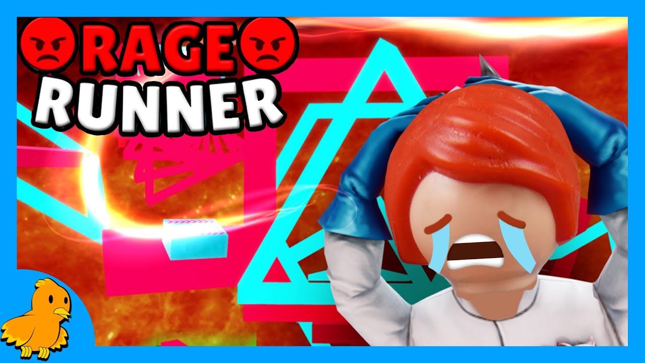 JULIAN spielt RAGE RUNNER (Roblox) 🏃 Playmobil Familie Vogel - YouTube