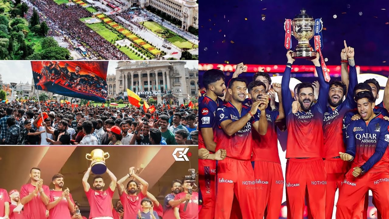 RCB VICTORY PARADE IN NAMMA BENGALURU 😍 - YouTube